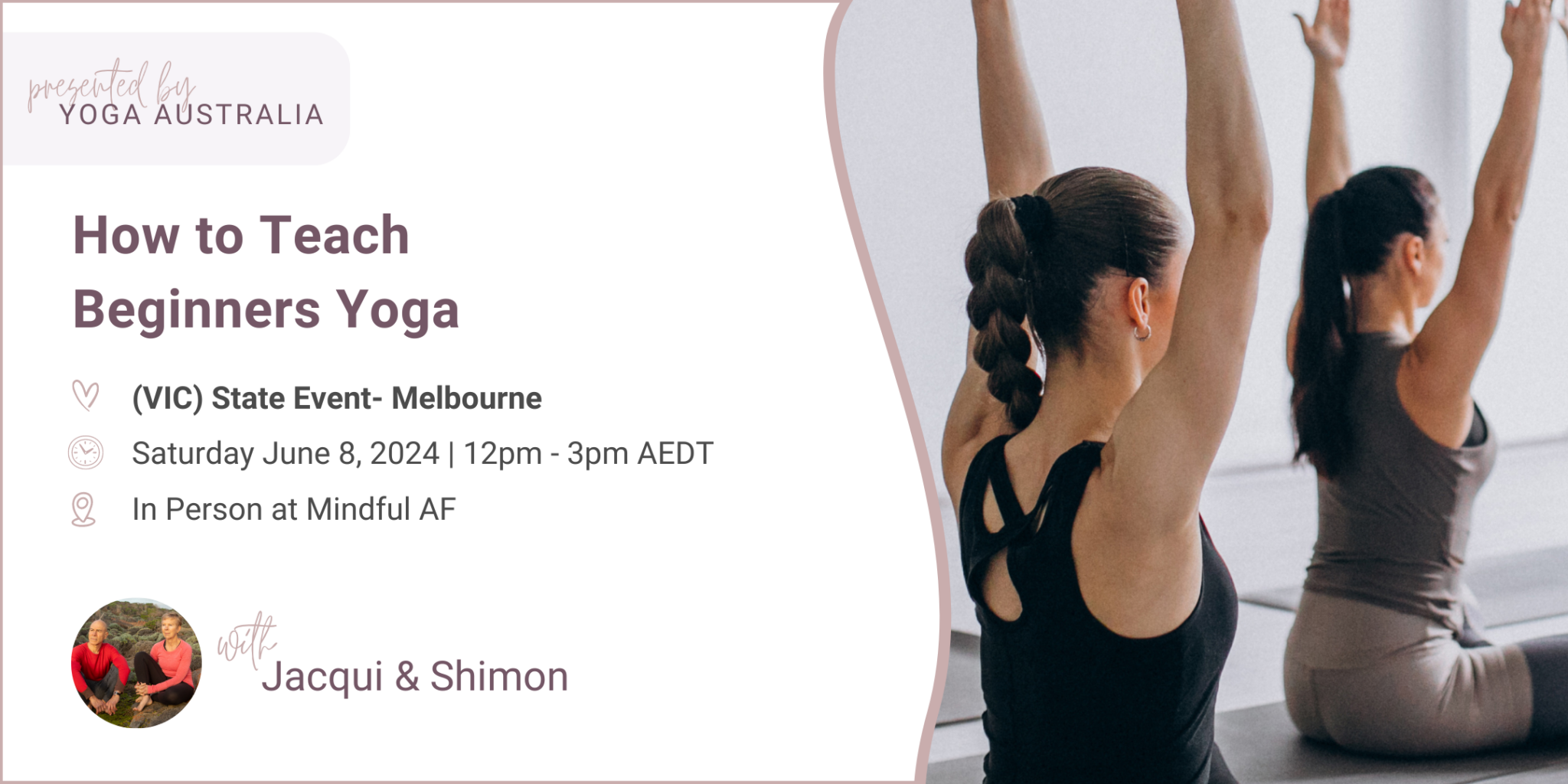 Official Yoga Australia Event: How to Teach Yoga to Beginners – Yoga ...