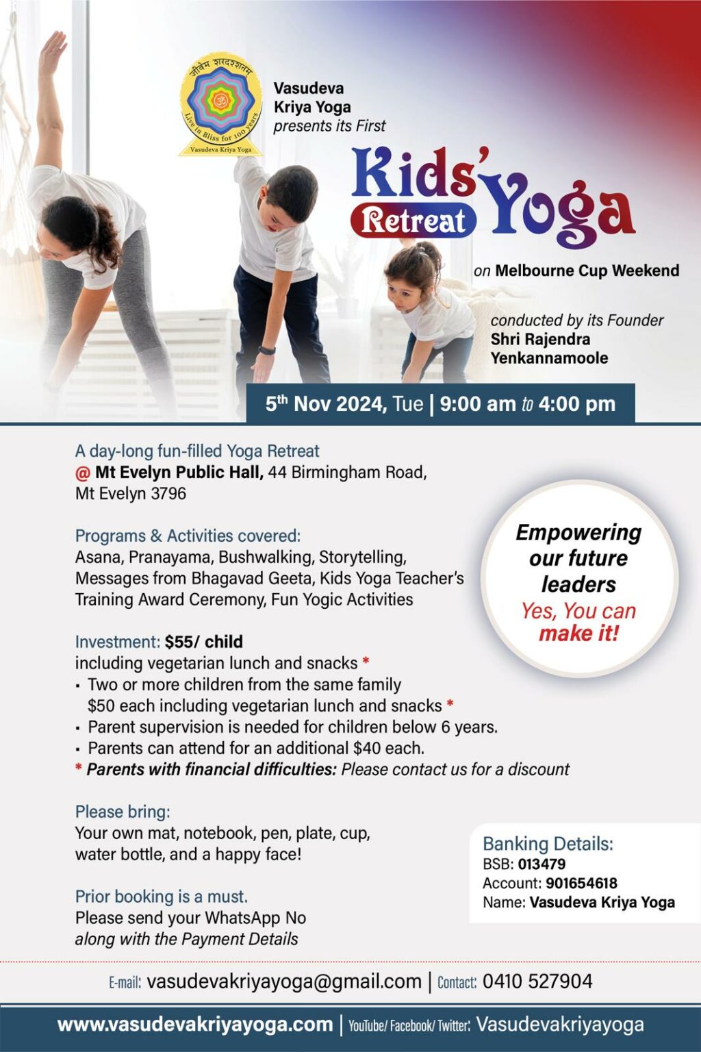 Kids Yoga Retreat – Yoga Australia