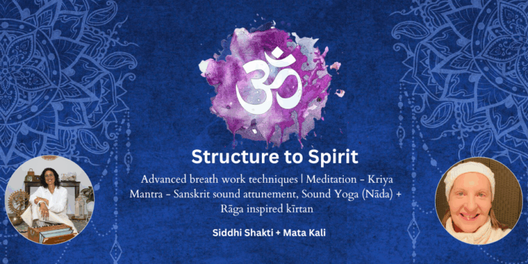 Structure to Spirit: Meditation, Mudra, Mantra + Kīrtan – Yoga Australia
